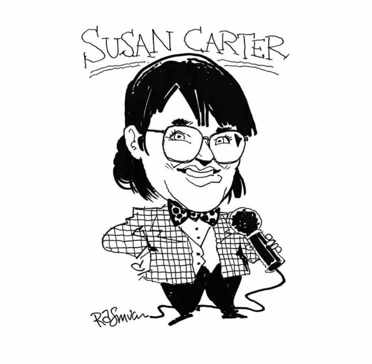 About Susan Carter - Susan Carter Comic